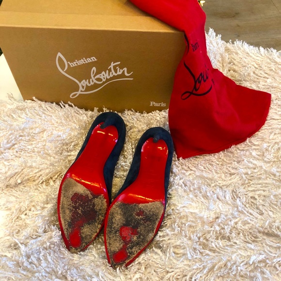 Christian Louboutin | Shoes | Christian Louiboutin Blue So Kate 2 ...